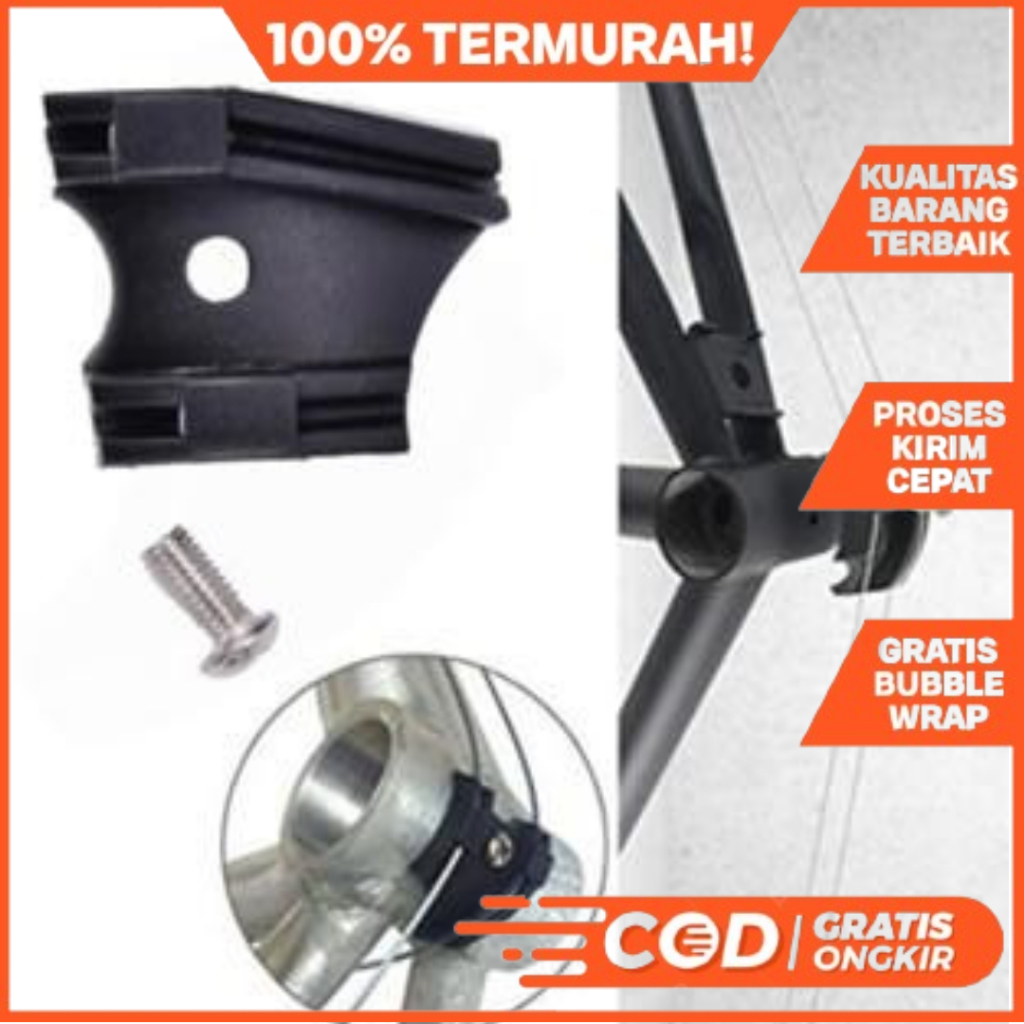 Jual Clamp Sepeda Jalur Kabel Shifter Bawah BB Cable Guide Rear ...