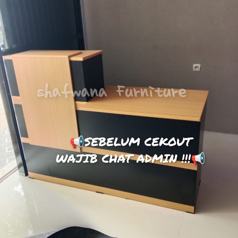 Jual Meja kasir undak meja laundry meja kasir toko meja boutique meja ...