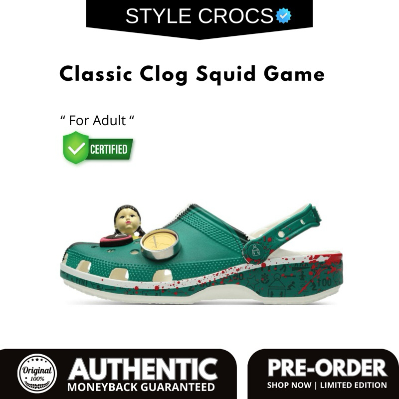 Jual Classic Clog Squid Game | Shopee Indonesia