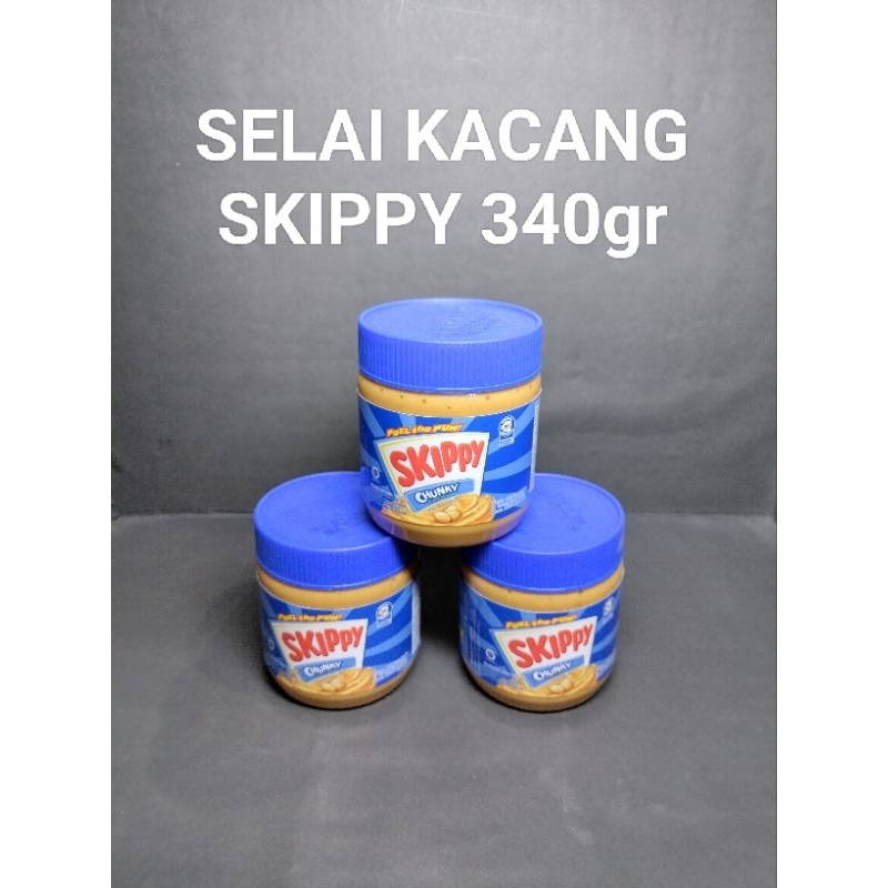 Jual SELAI KACANG SKIPPY 340gr | Shopee Indonesia
