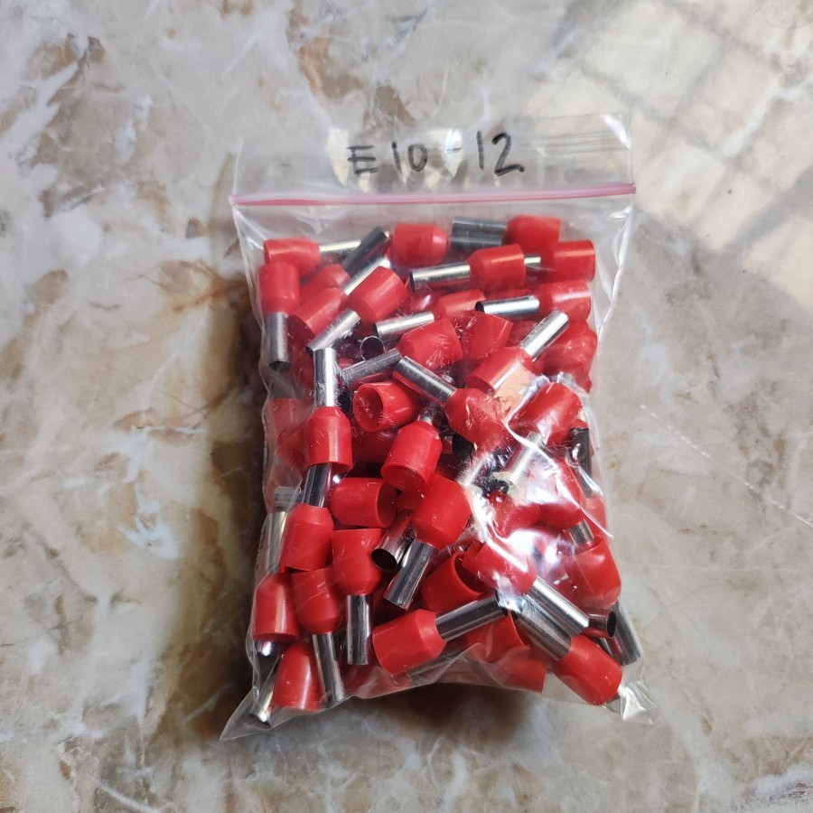Jual Skun Tusuk Ferrules Cable End 10mm E10-12 ferrules | Shopee Indonesia