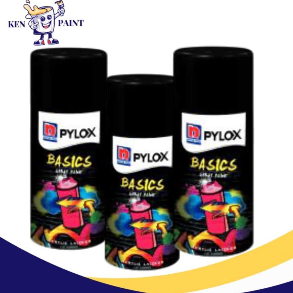 Jual Pylox basics (Cat Semprot) Nippon Paint Primer/Surfacer 300 cc ALL VARIAN | Shopee Indonesia