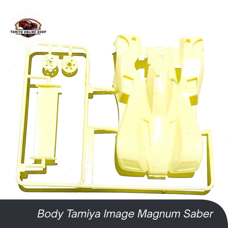Jual Rep Tamiya Body Tamiya Magnum Saber Super 1 Chassis S1 Mini 4WD ...