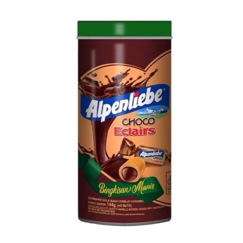 Jual Alpenliebe Eclairs Choco - Permen Alpenliebe Kaleng | Shopee Indonesia