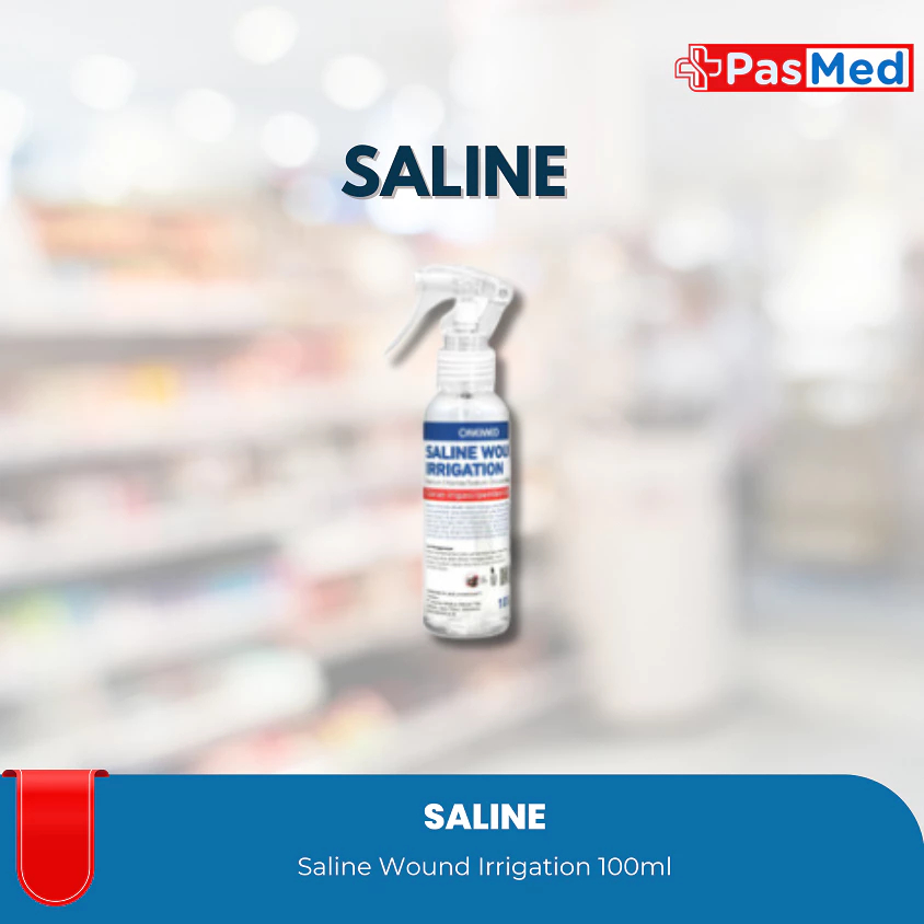 Jual PASMED| ONEMED Saline Wound Irrigation Spray 100 Ml - Cuci Luka | Shopee Indonesia