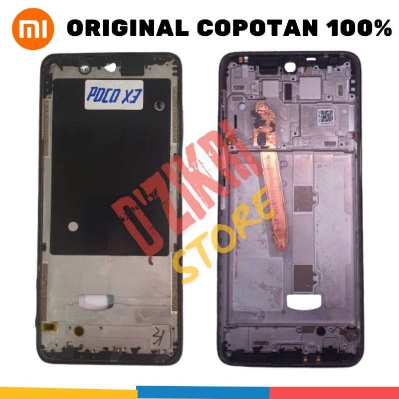 Jual FRAME TULANGAN LCD XIAOMI POCO X3 PRO X3 NFC ORIGINAL COPOTAN ...