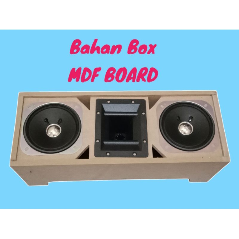 Jual Box Line Array 4 inch dobel plus tweeter audax ax 65 Bahan mdf ...