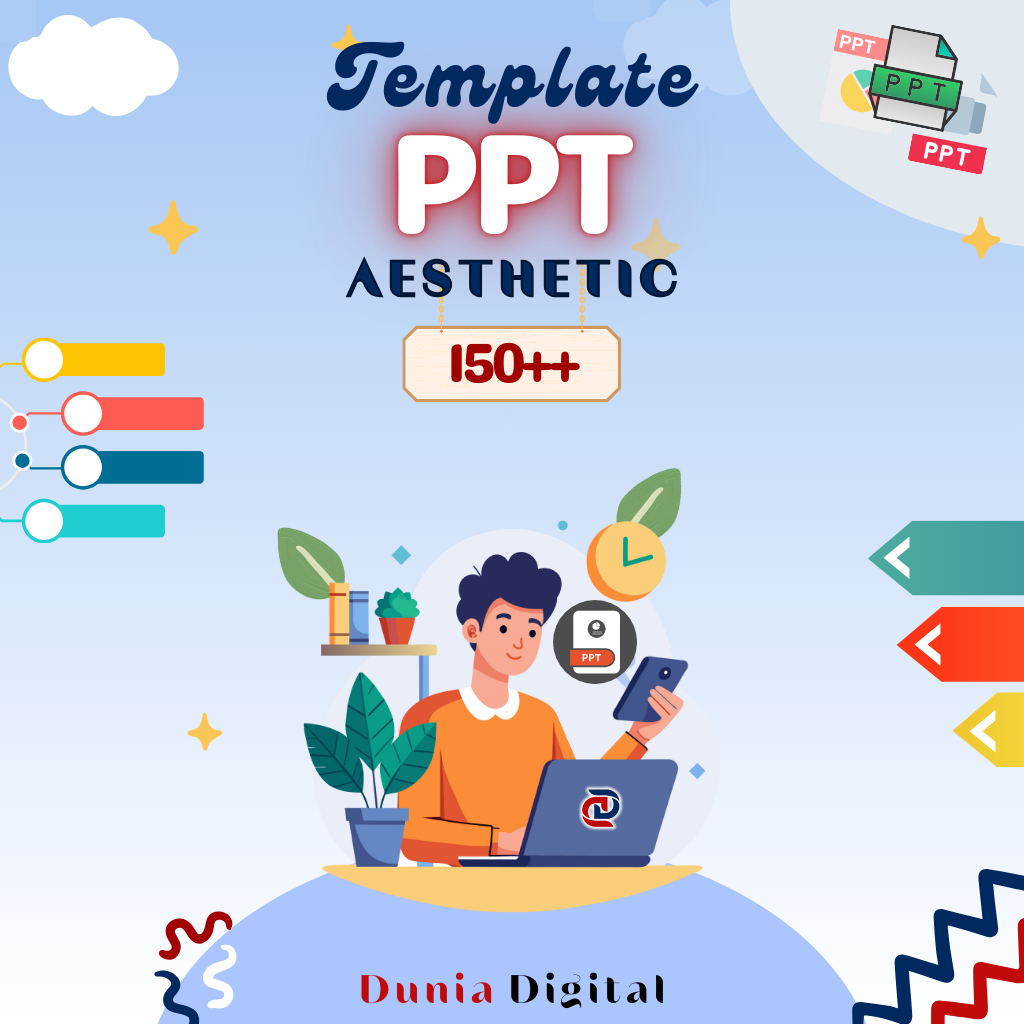 Jual PPT Aesthetic-PPT Keren-PPT BAGUS-PPT estetik-Dunia Digital ...