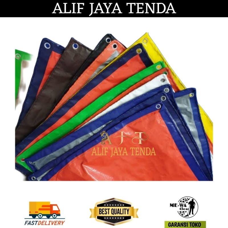 Jual TERPAL ATAP TENDA PESTA PLASTIK TEBAL | Shopee Indonesia