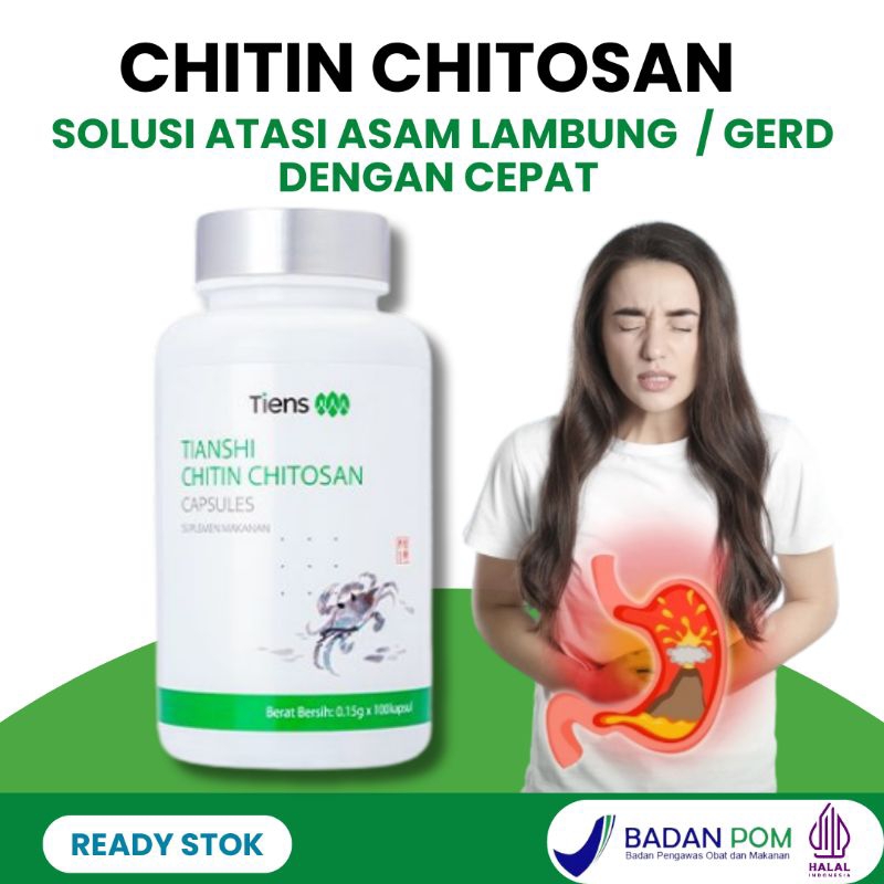 Jual Obat China Asam Lambung Chitin Chitosan Tiens Obat Asam Lambung ...