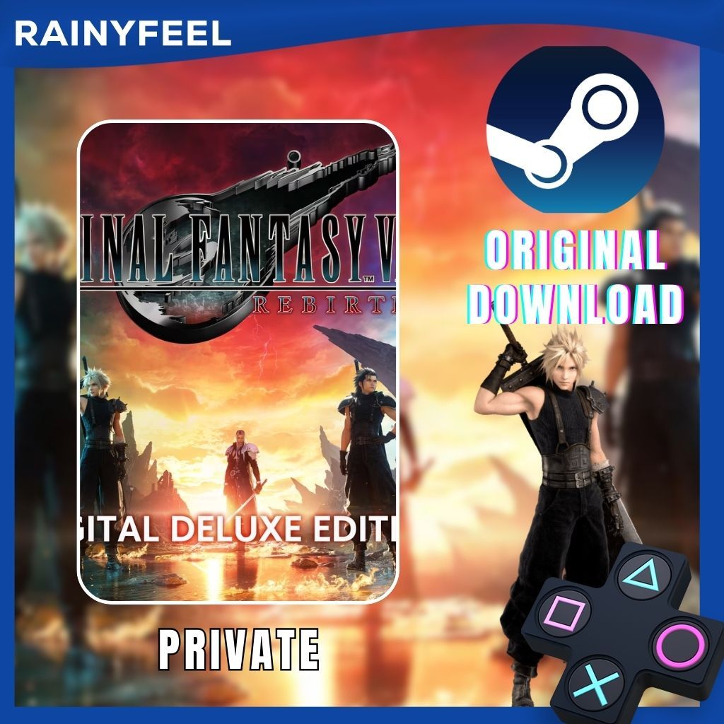 Jual [BONUS STEAM KEY] FINAL FANTASY VII REBIRTH / FF7 Rebirth STEAM ...