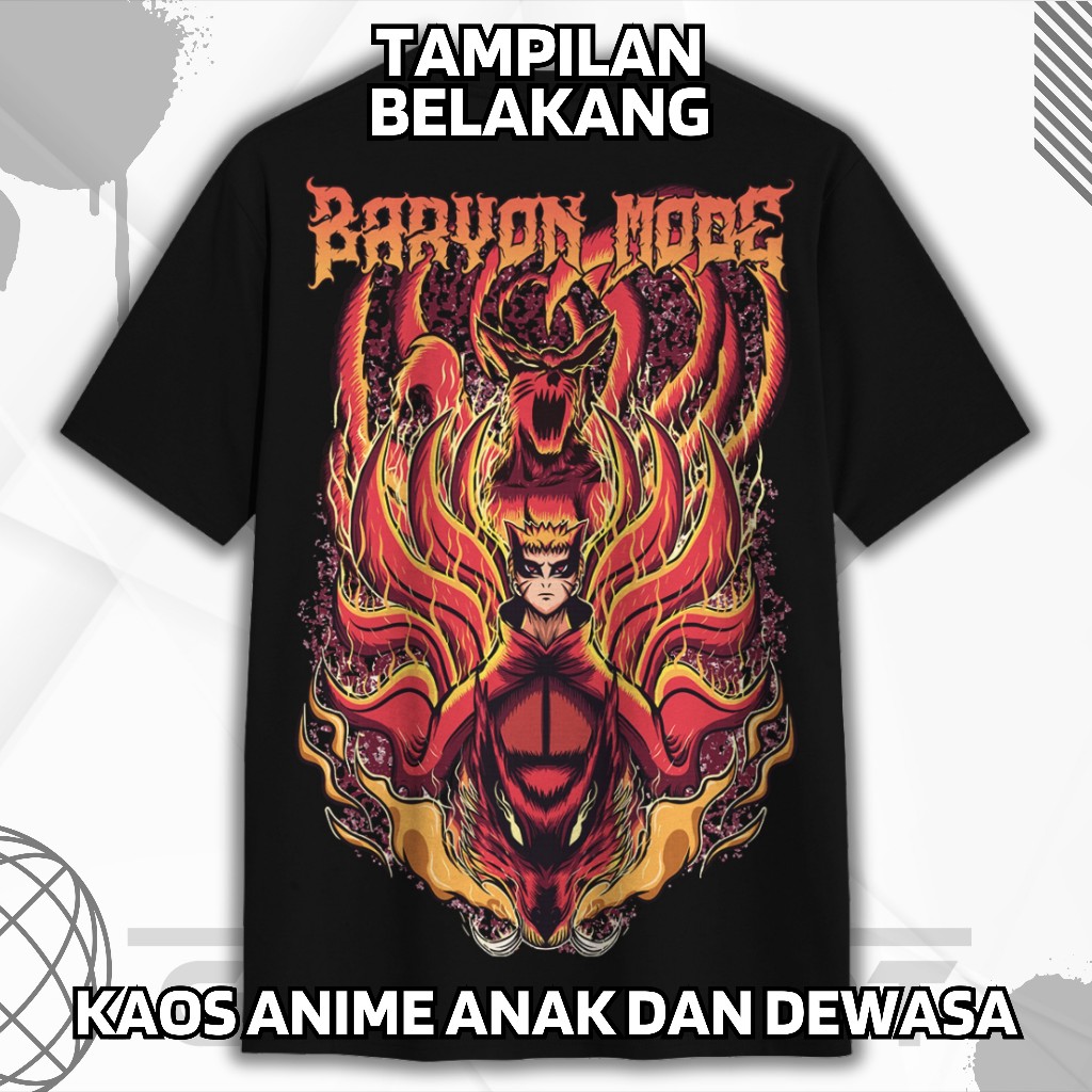 Jual Kaos Brand Goobiidot Desain Anime Naruto Shipudden Naruto Uzumaki ...
