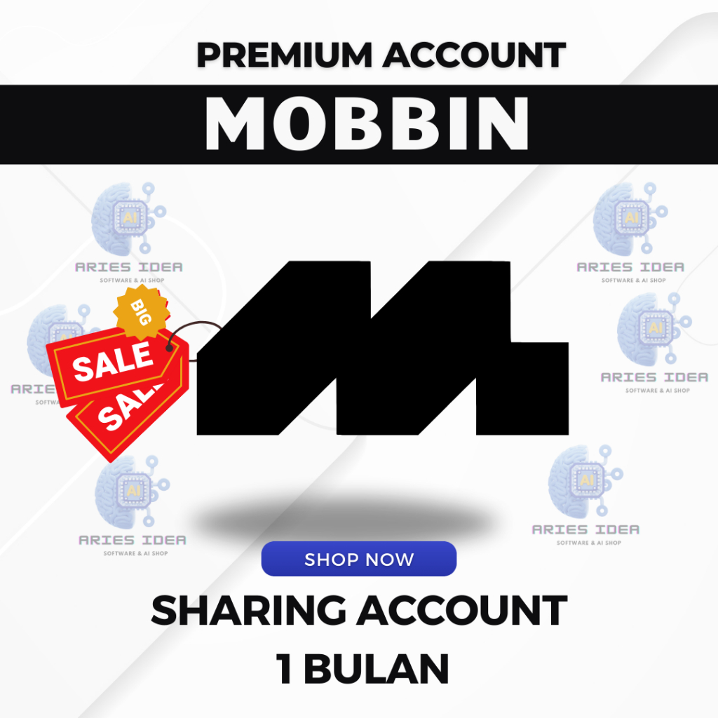 Jual Mobbin Pro | UI&UX DESIGN Premium | Garansi 24/7 | Shopee Indonesia