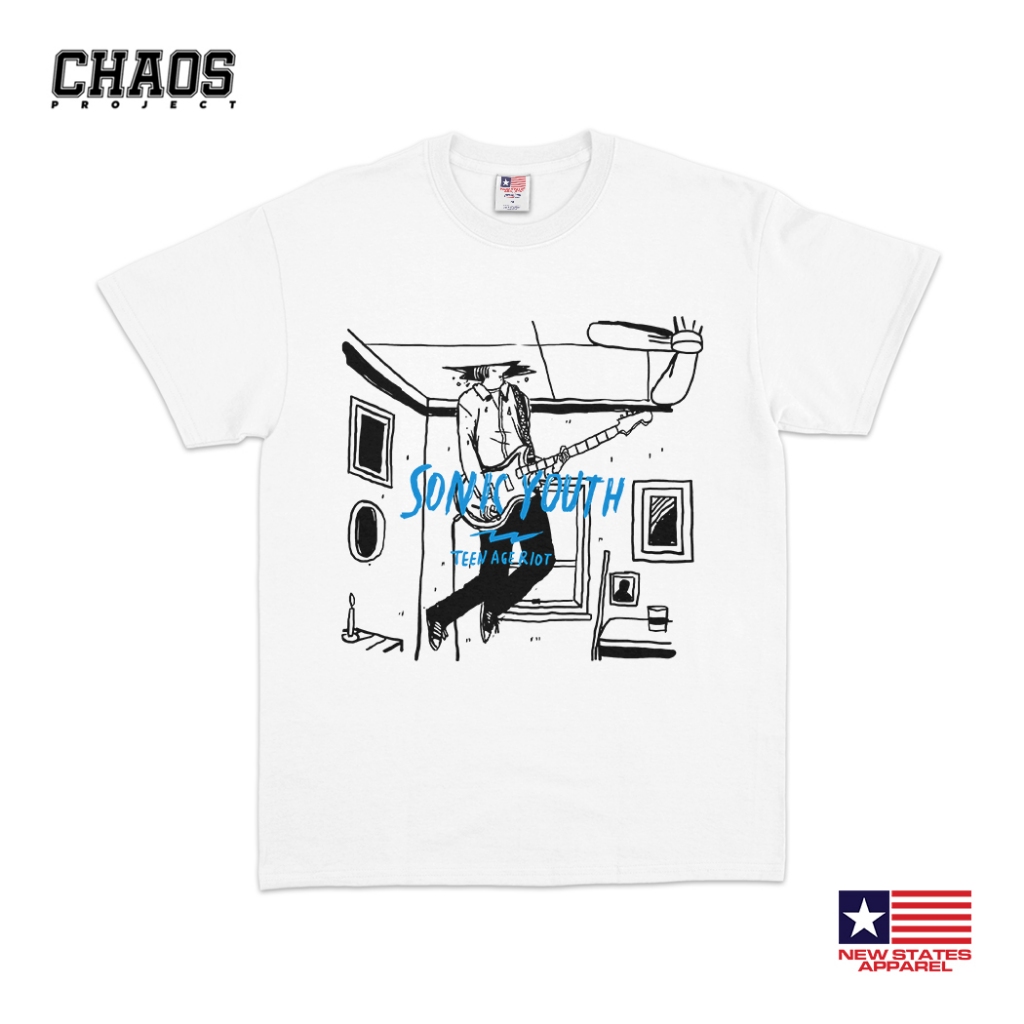 Jual Sonic Youth - Teenage Riot Album Cover Sketch | Merch T shirt ...