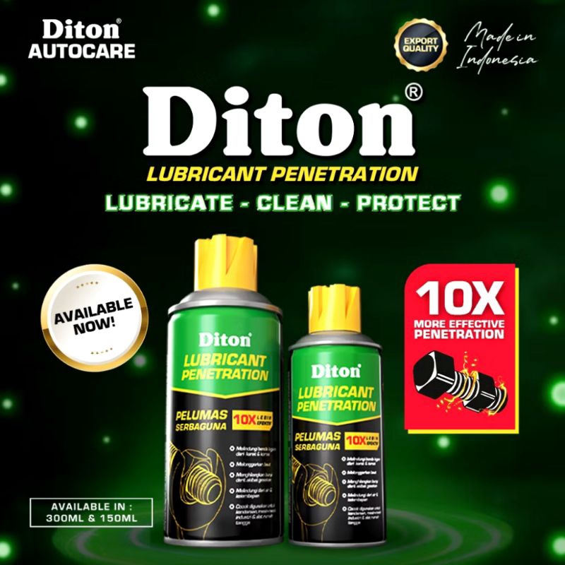 Jual DITON LUBRICANT PENETRATION PELUMAS SEMPROT SERBAGUNA PELUNTUR ...