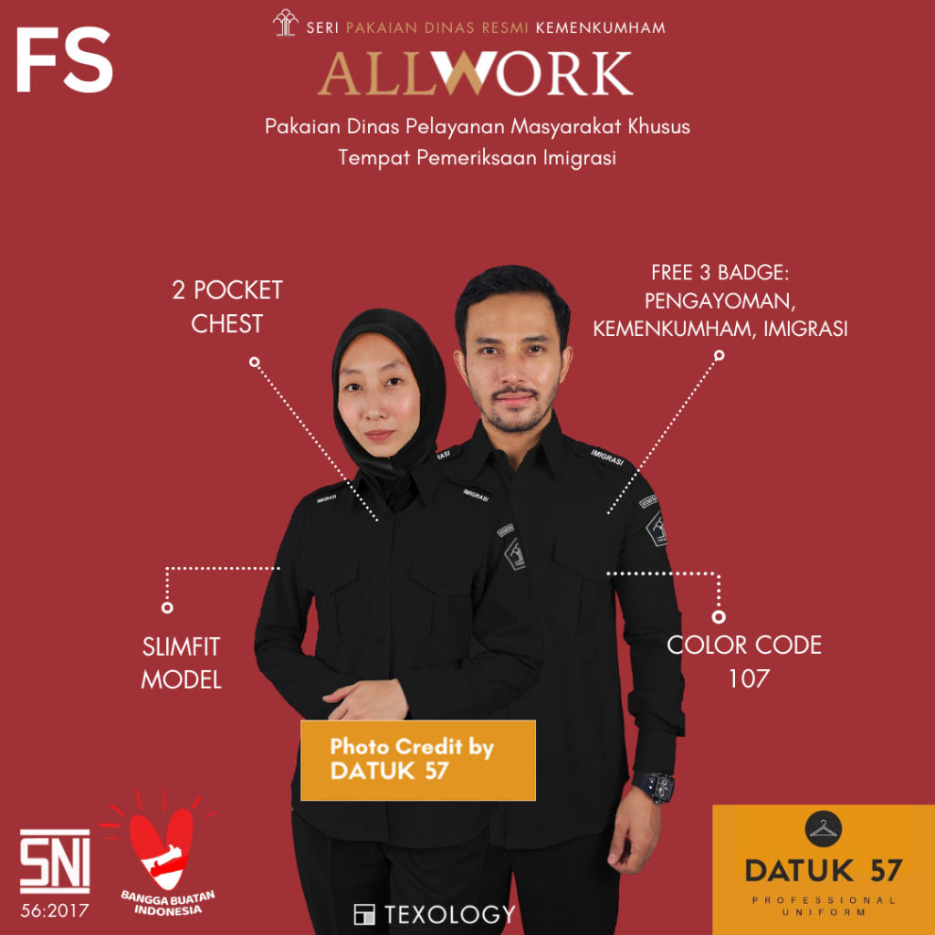 Jual [FULL SET] Original Premium by Datuk 57 Seragam Kemeja Celana ...