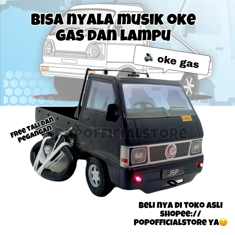 Jual Promo !! Mainan Mobil Pick Up L300 Lampu Dan Suara Oke Gass ...