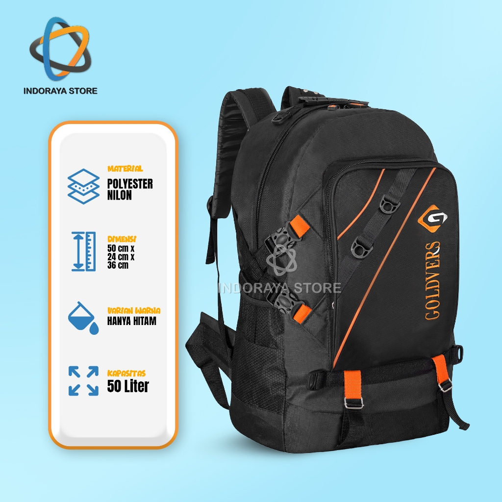 Jual Tas Ransel Jumbo Tas Punggung 50 Liter Tas Ransel Pria Tas Ransel ...