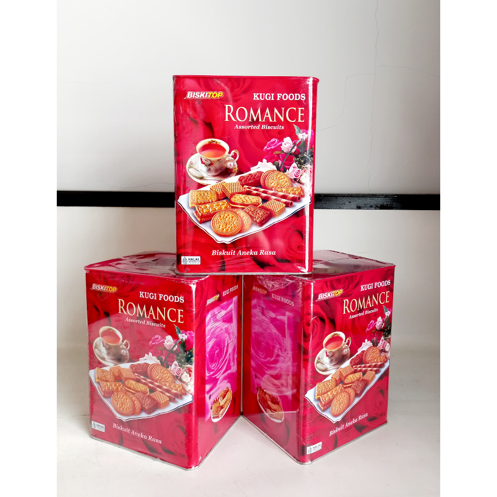 Jual KUGI FOODS ROMANCE ASSORTED BISCUITS 700 GRAM | Shopee Indonesia