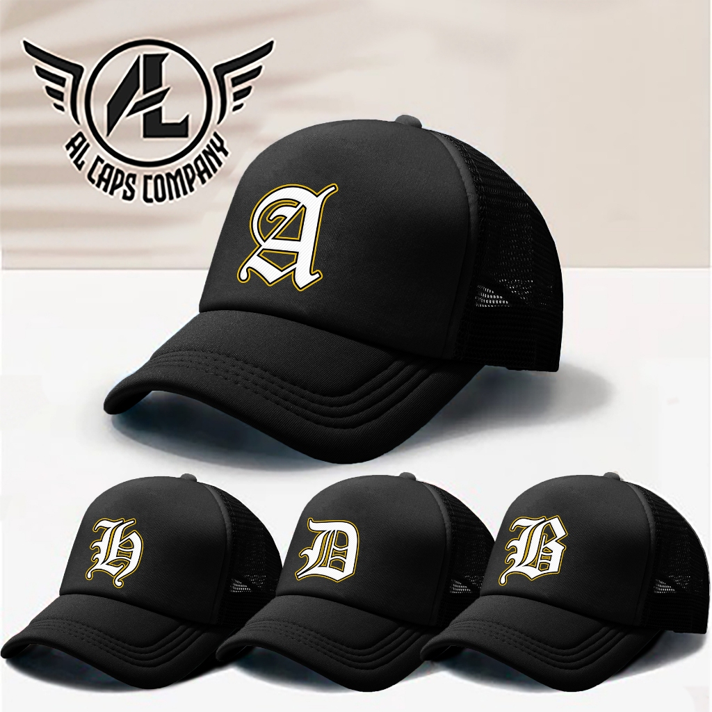 Jual TOPI JARING SABLON INISIAL NAMA ' | Shopee Indonesia