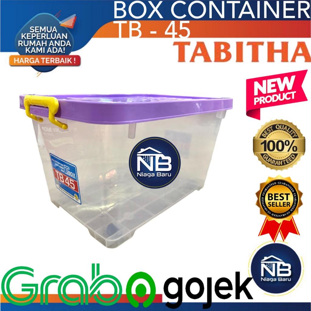 Jual Container Box Plastik CB 45 Liter TABITHA Storage Kontainer Box ...