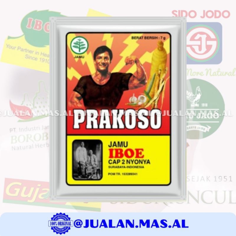 Jual IBOE - JAMU PRAKOSO (ISI 10 SACHET) | Shopee Indonesia
