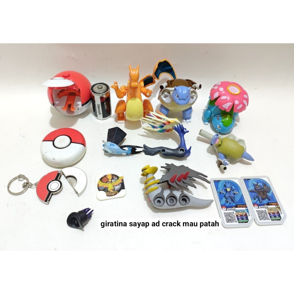 Jual Set junk pokemon moncolle giratina lunala necrozma ultra xerneas ...