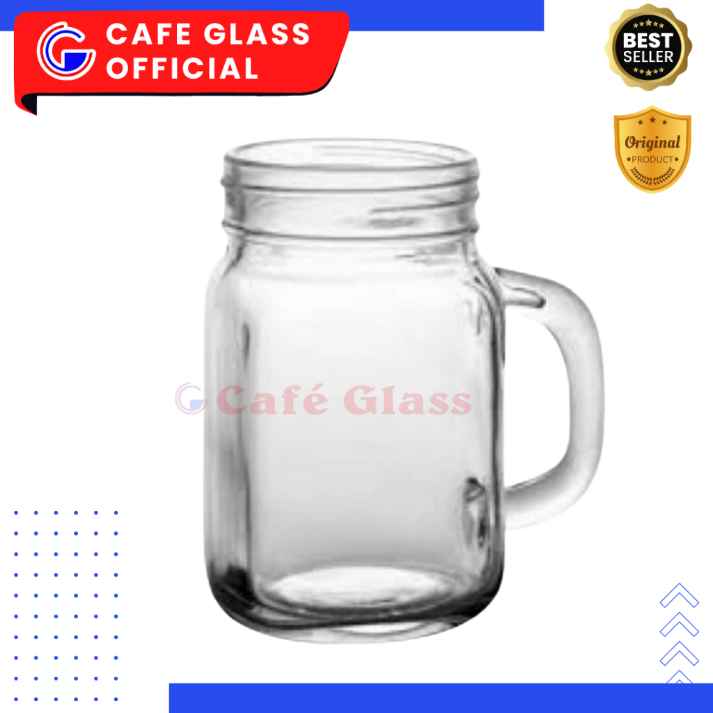 Jual GELAS ES TEH | GELAS DJ-16 TANPA TUTUP | GELAS KACA GAGANG | Shopee Indonesia