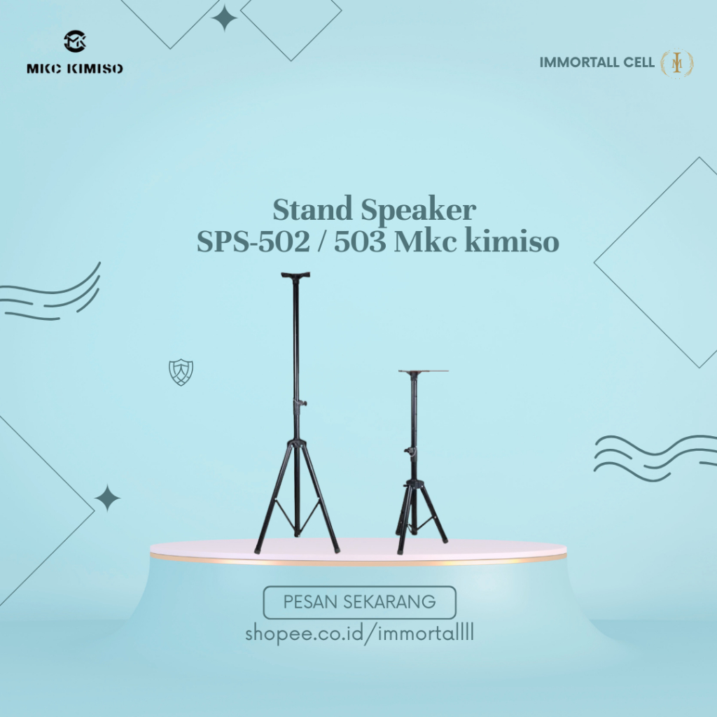 Jual Stand Speaker SPS 502M / SPS-503M Di Lengkapi dngn bahan Besi yg Kuat, IMMORTALL CELL ...