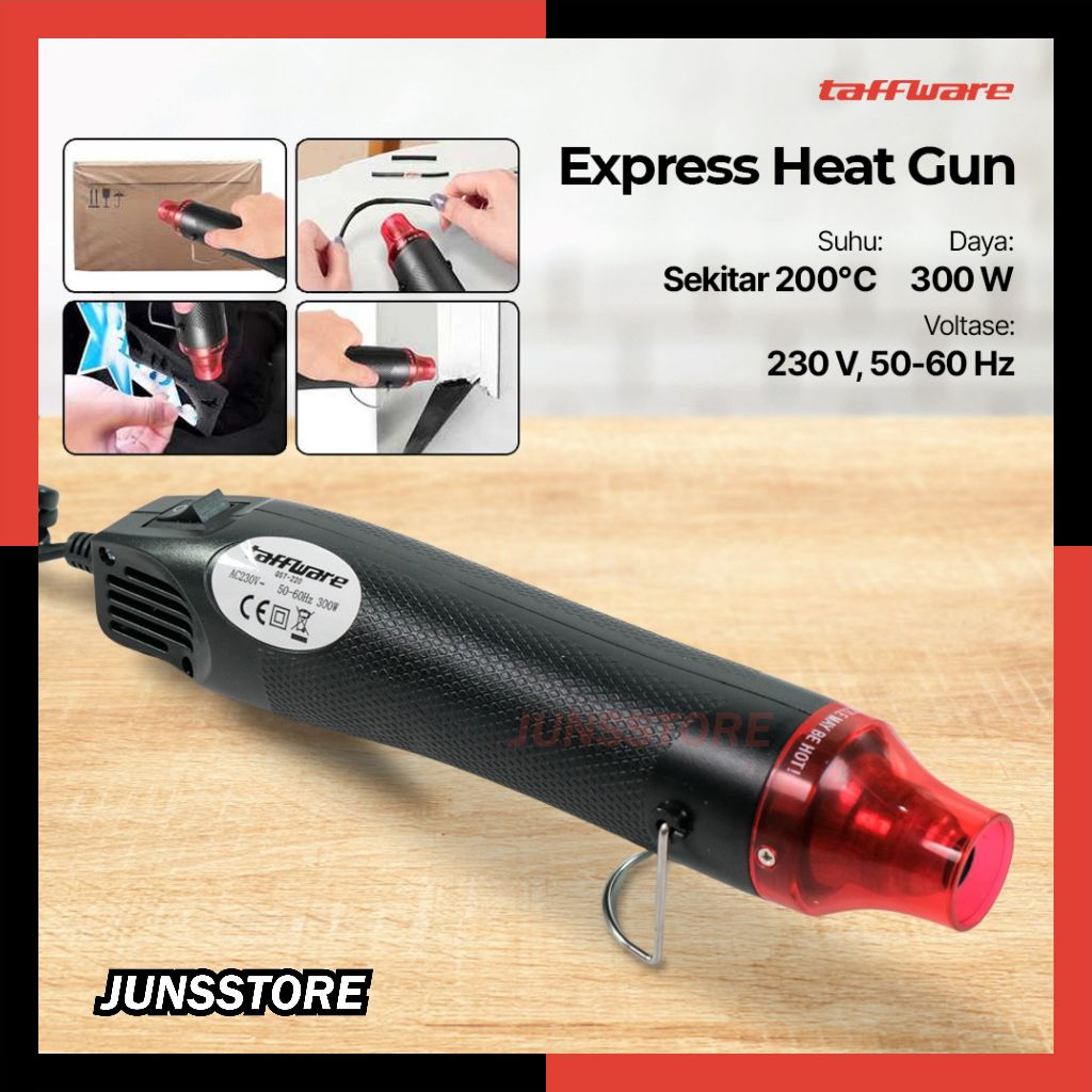 Jual Taffware QST Express Heat Gun Electric Hot Air Vinyl 220V 300W - QST-220 / Blower HP ...
