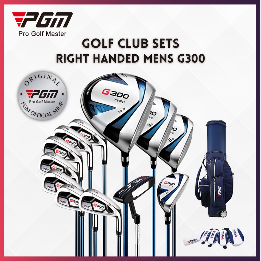 Jual PGM G300 Golf Club Graphite Full Set 12 piece for Man / Pria 100% Original Untuk Pemula ...