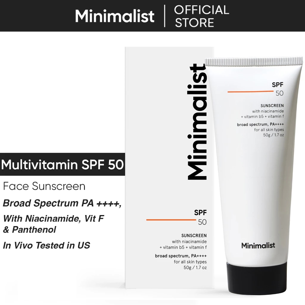 Jual Minimalist SPF 50 Sunscreen | Sunscreen dengan SPF 50 & PA ...