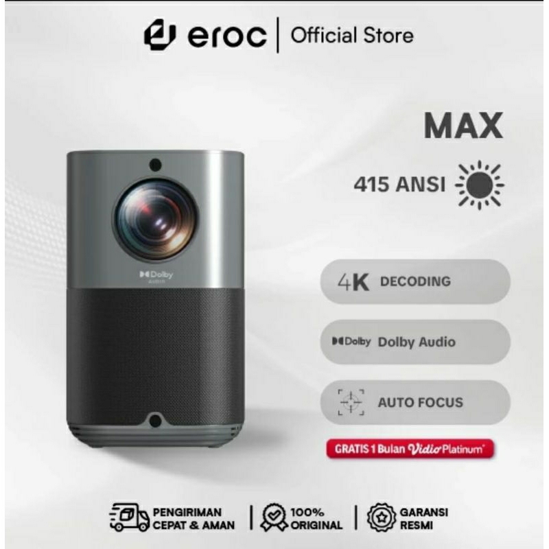 Jual Eroc Android Smart Home Projector LED | Shopee Indonesia