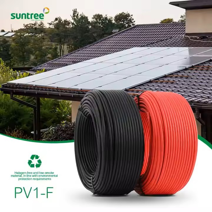 Jual Suntree PV1-F 2x4 mm2/1000V Low Smoke Halogen Free Irradiated XLPO ...