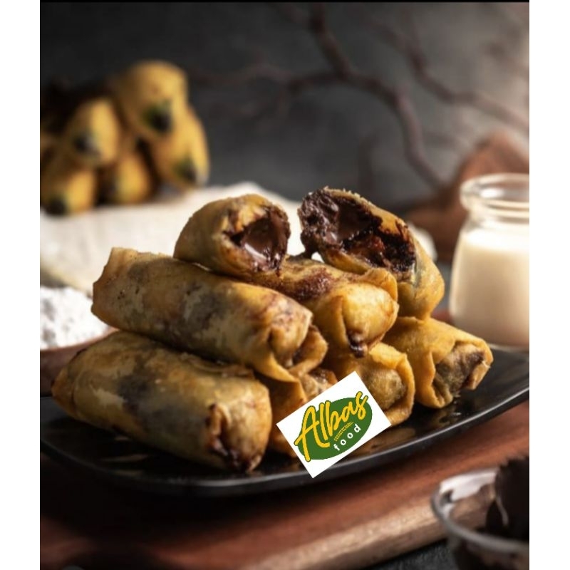 Jual Pisang Coklat Lumer Frozen food( Piscok ) isi 10 | Shopee Indonesia