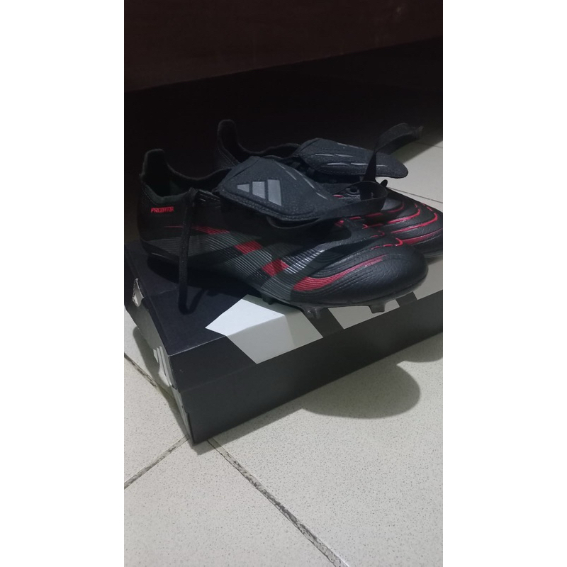 Jual ADIDAS PREDATOR LEAGUE FT FG RED BLACK Jude bellingham | Shopee ...