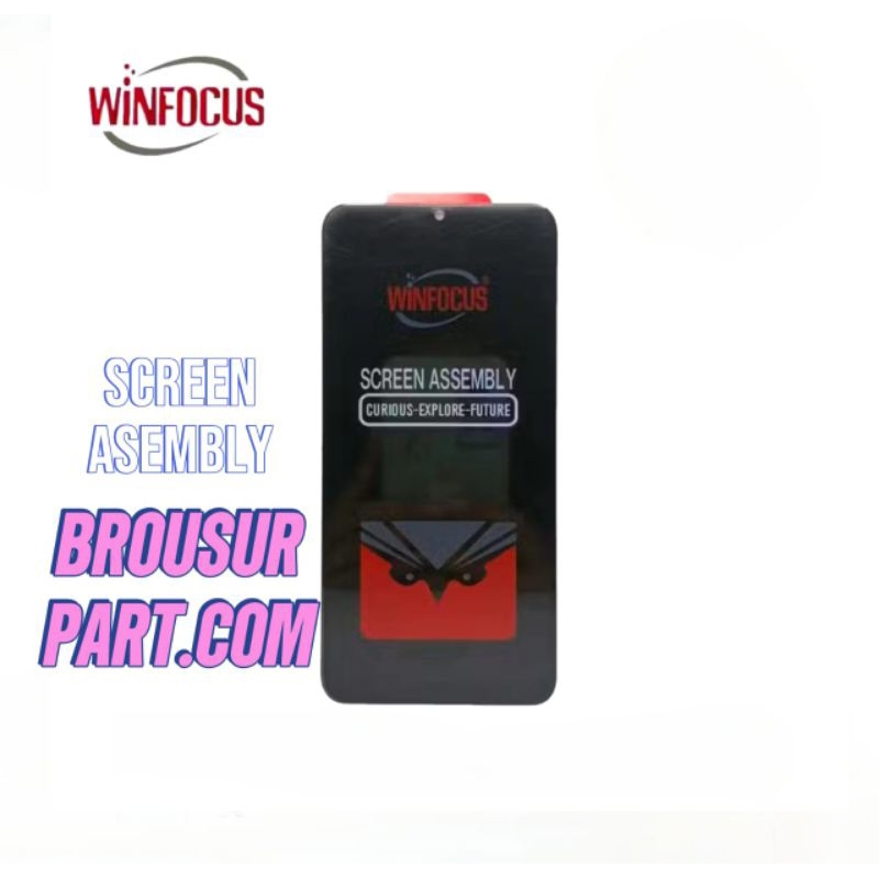 Jual LCD OPPO A73 5G BLACK WINFOCUS TS (A72 5G A53 5G K7X REALME 7 5G ...