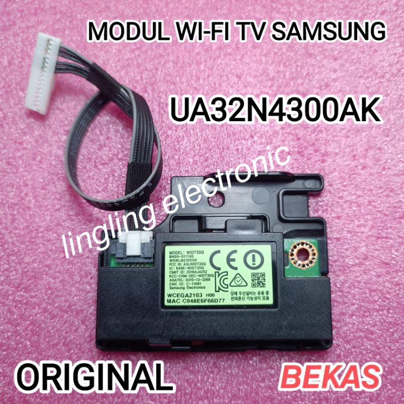 Jual MODUL WI-FI TV SAMSUNG 32N4300AK ORIGINAL BEKAS | Shopee Indonesia