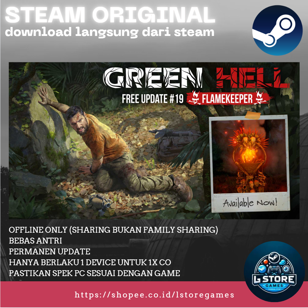 Jual Green Hell PC Sharing Original Offline | Shopee Indonesia
