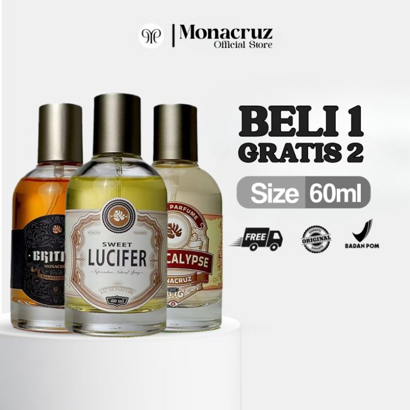 Jual BELI 1 GRATIS 2 | MONACRUZ FRAGRANCE | PARFUM SWEET LUCIFER PRIA ...