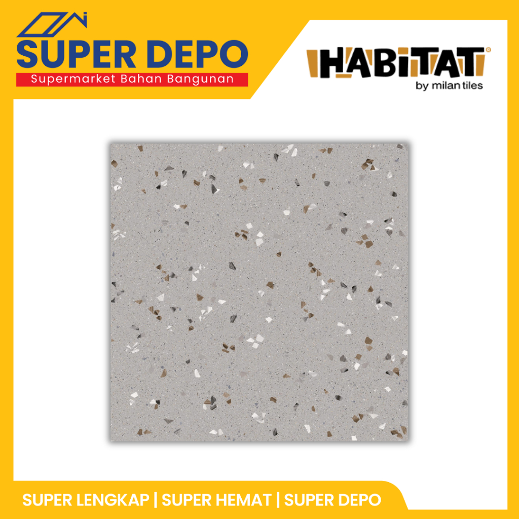 Jual KERAMIK HABITAT 50X50 CM - CALINA DUSTY MATT I-GRIP | Shopee Indonesia