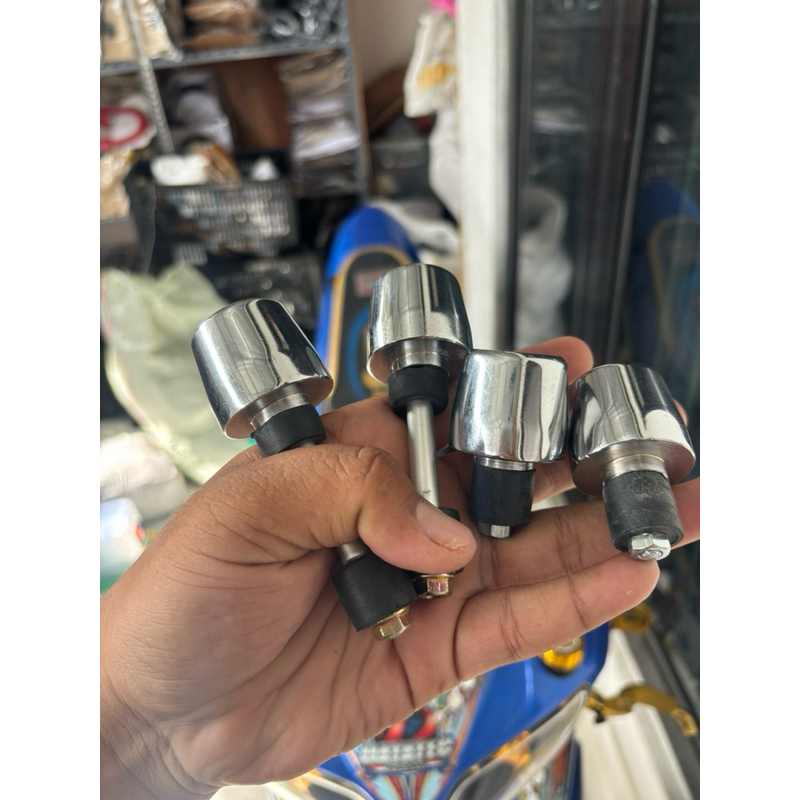 Jual jalu stang chrome model pcx bandul jalu stang pcx besi chrome set ...