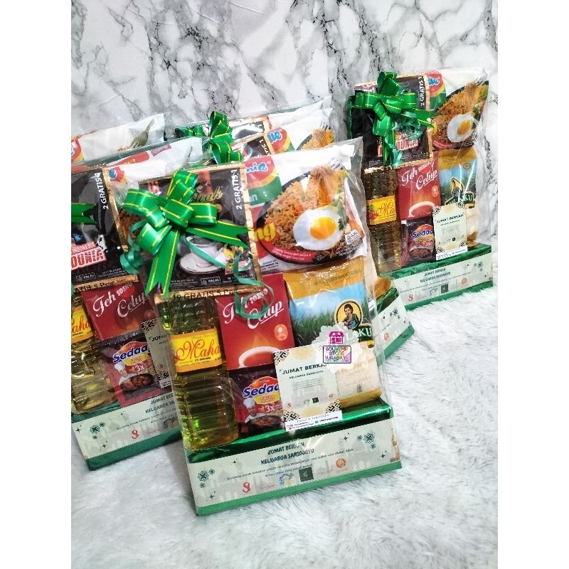 Jual Idul Fitri hampers Sembako || Hampers sembako murah || Sembako ...