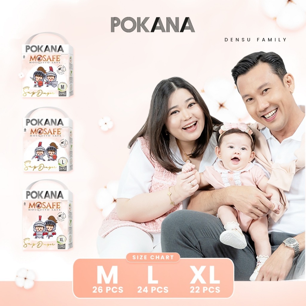Jual POKANA MOSAFE SAP Diapers | Shopee Indonesia