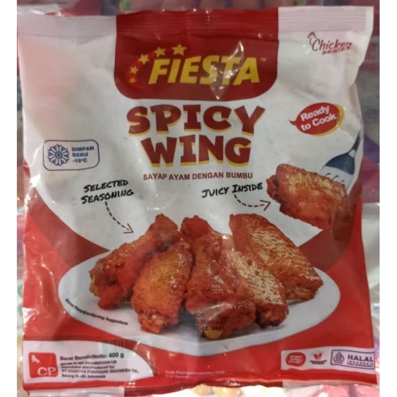 Jual Fiesta Spicy Wing / Fiesta sayap ayam berbumbu | Shopee Indonesia