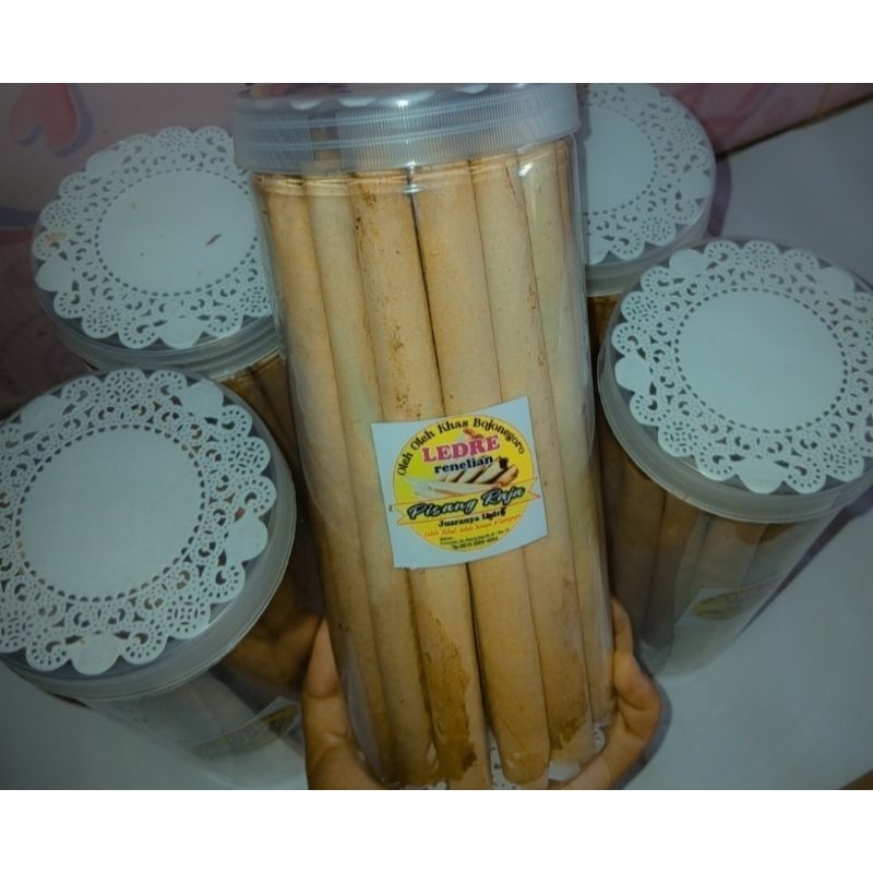 Jual Ledre Pisang Raja Sultan kemasan toples/oleh2 khas Bojonegoro ...