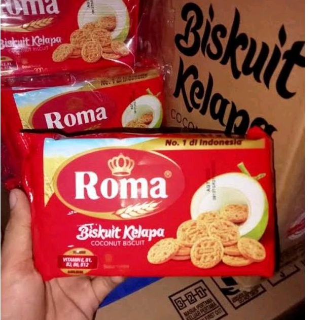 Jual Biskuit Roma Kelapa pack | Shopee Indonesia
