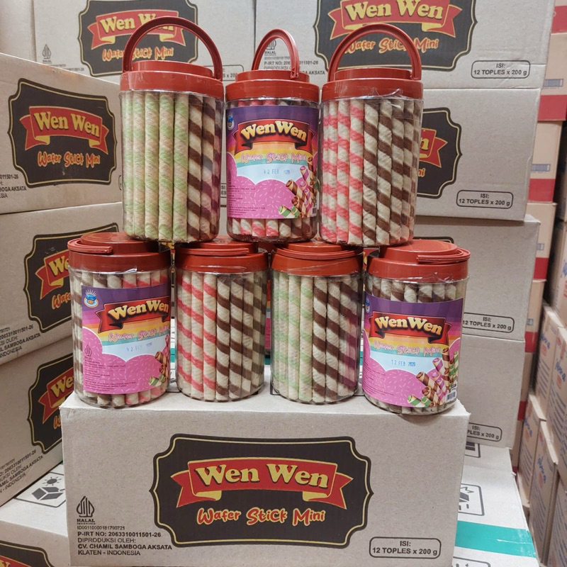 Jual Astor Mini Wen Wen - Astor Rainbow - Wafer stick coklat enak murah ...