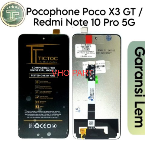 Jual LCD Touchscreen Fullset POCO X3 GT / REDMI NOTE 10 PRO 5G | Shopee Indonesia