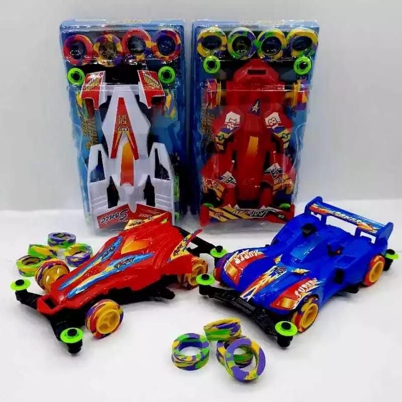 Jual Mainan Anak Tamiya Mini 4WD Bonus 4 Ban Roda Busa | Shopee Indonesia